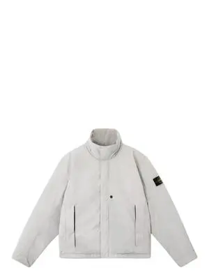 Stone Island Logo-patch Jacket - Grey