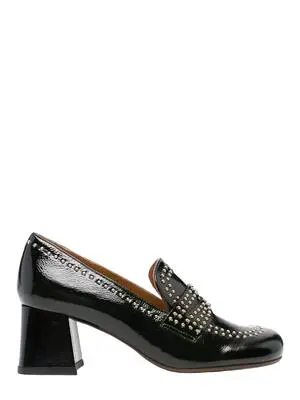 Chie Mihara 60mm Studded Block-heel Pumps - Black