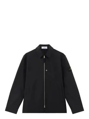 Stone Island Logo-patch Jacket - Black