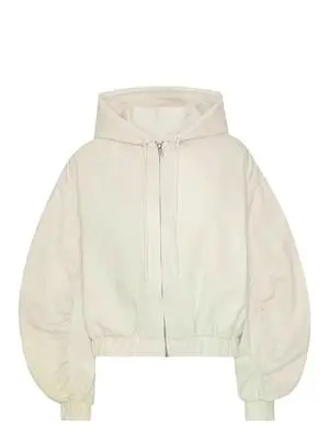 ROTATE BY BIRGER CHRISTENSEN Balloon-sleeve Hooded Jacket - Neutrals