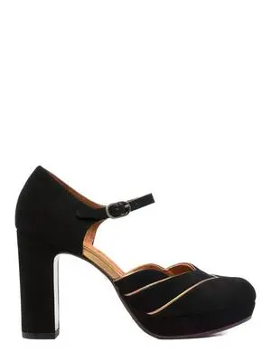 Chie Mihara 100mm Platform Sandals - Black