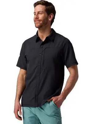 BACKCOUNTRY Tahoe Woven Short-sleeve Snap-up Shirt - Black
