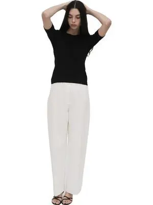 Rosetta Getty Relaxed Pull-on Pant - Neutral