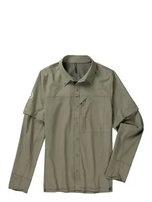 BACKCOUNTRY Tahoe Woven Convertible Snap-up Shirt - Fallen Rock