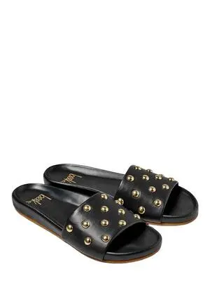 Beek Gallito Studded Slides - Black