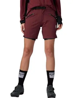 BACKCOUNTRY Slickrock 7in Bike Short - Red Mahogany