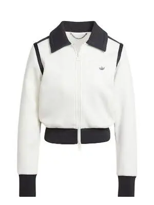 Adidas Premium Collared Track Top - Off White
