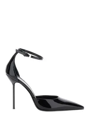 Paris Texas Lidia Slingback Pumps With Stiletto Heel - Black