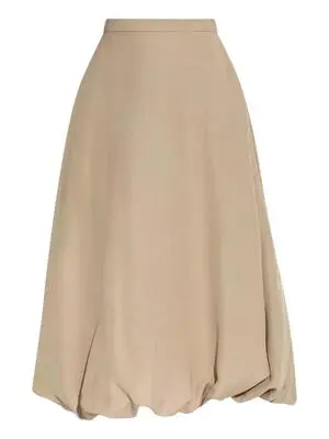 BY MALENE BIRGER Aubrey Balloon-hem Maxi Skirt - Neutrals