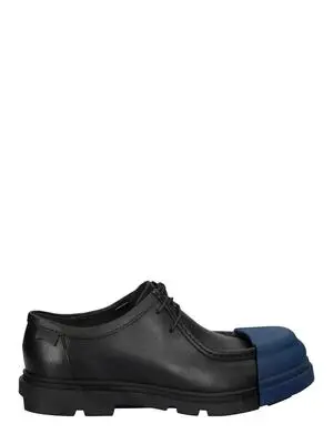 CAMPER Junction Leather Shoes With Rubber Toe Cap
