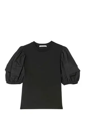 Cecilie Bahnsen Puff-sleeve T-shirt - Black