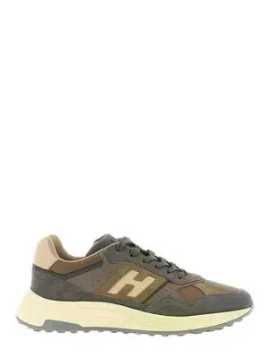 Hogan Hyperlight Suede Leather Sneakers - Brown