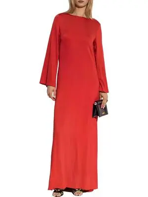BY MALENE BIRGER Mock-neck Cocktail Dress - Red