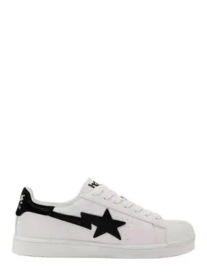 A BATHING APE Star-embellishment Sneakers - White