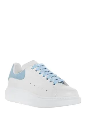 Alexander McQueen Oversized Sneakers Pale Blue/white