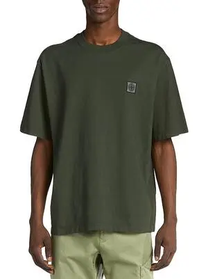 Stone Island Logo Tee - Juniper