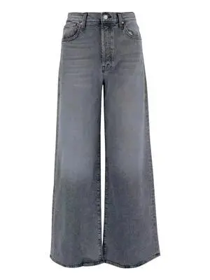 MOTHER Cotton-blend Jeans - Grey
