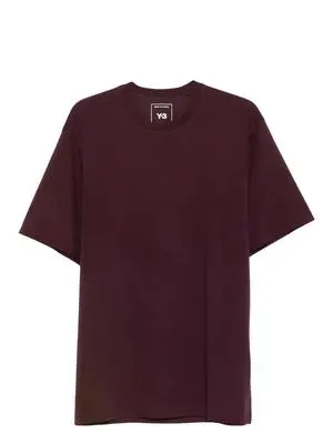 Y3 Crew-neck Short-sleeve T-shirt - Red