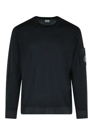 C.P. COMPANY Wool Sweater - Black