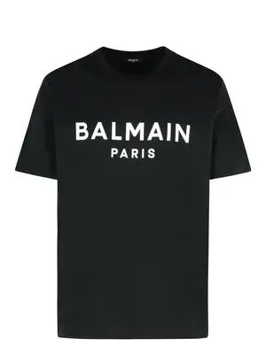 Balmain Cotton T-shirt - Black