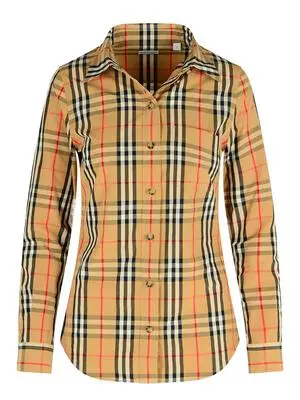 Burberry Cotton Shirt - Beige