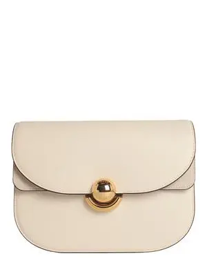 Furla Sfera Small Leather Crossbody Bag - Cream