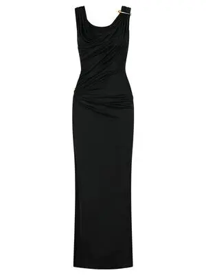 Versace Viscose Dress - Black