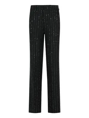 Philipp Plein Lady Fit Sequined Pants - Black