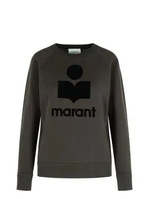 Isabel Marant Cotton-blend Sweatshirt - Black
