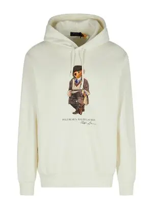 Polo Ralph Lauren Cotton-blend Bear Sweatshirt - White