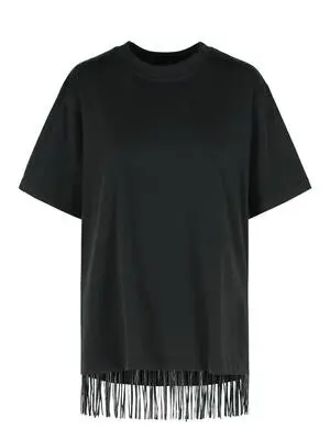 Sportmax Cotton Jersey T-shirt - Black