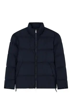 Emporio Armani Quilted Down Jacket - Blue