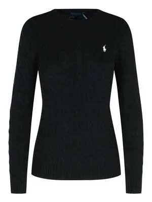 Polo Ralph Lauren Julianna Wool-Blend Sweater Black