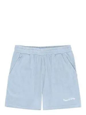 MUSEUM OF PEACE & QUIET Wordmark Terry Cloth Short - Blue