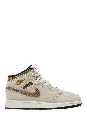 JORDAN 1 Mid Se Gs Sneakers - Brown