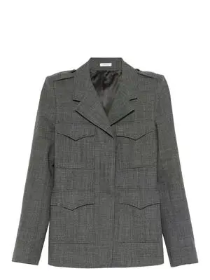 Alexander McQueen Wool Jacket - Grey