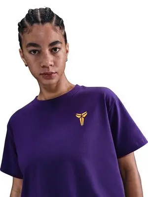 Nike Kobe Dri-fit Cropped Basketball T-shirt - Purple