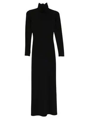 XENIA MAGERA Jersey Dress - Black