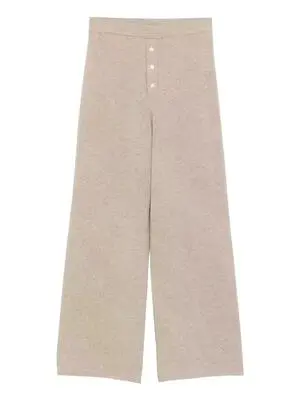 Guest In Residence Cashmere Straight-leg Trousers - Brown