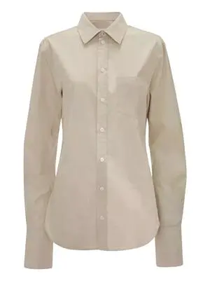 Victoria Beckham Button-fastening Shirt - Neutrals