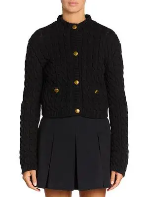 Moncler Button Front Cardigan - Navy