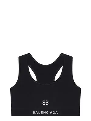 Balenciaga Sports Bra - Black