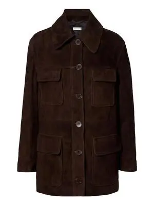 NOUR HAMMOUR Lorien Suede Jacket