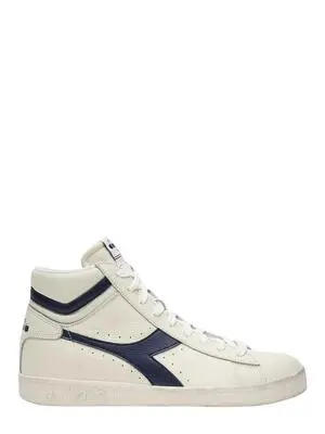 DIADORA Game L High Waxed Sneakers - White