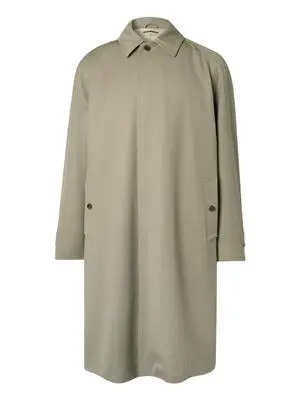 Dunhill Super 130s Merino Wool-twill Car Coat - Brown