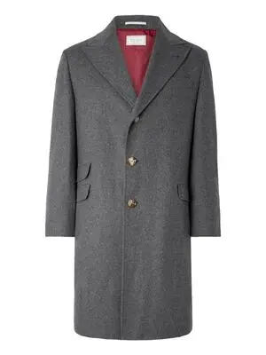 BRUNELLO CUCINELLI Wool And Cashmere-Blend Overcoat