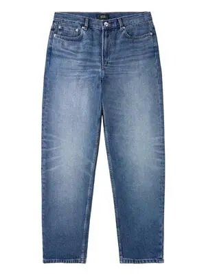 A.p.c. Martin Straight-leg Cropped Jeans - Blue