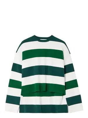Max Mara Jesone Striped Jersey T-shirt - Multi