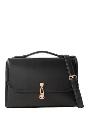 Gabriela Hearst Leonora Medium Leather Tote - Black