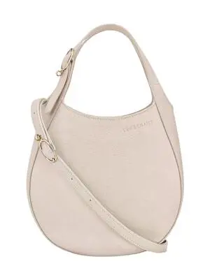 Longchamp Le Foulonné Leather Handbag - Neutrals
